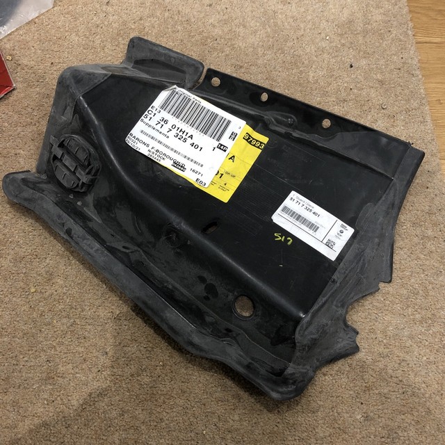 Genuine BMW X5 X6 Series Front Wheel Arch Cover Left N/s 51717325401 ...