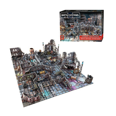 Battle Systems Terrain Scifi Gothic Core Set Modular Card | eBay