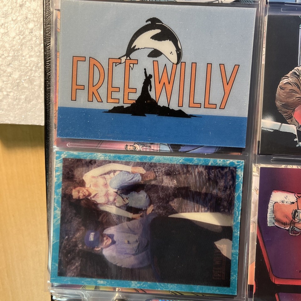 Free Willy 2 Skybox 1995 Card Set 1-90 +Pop Out Set +5 Spectra ...