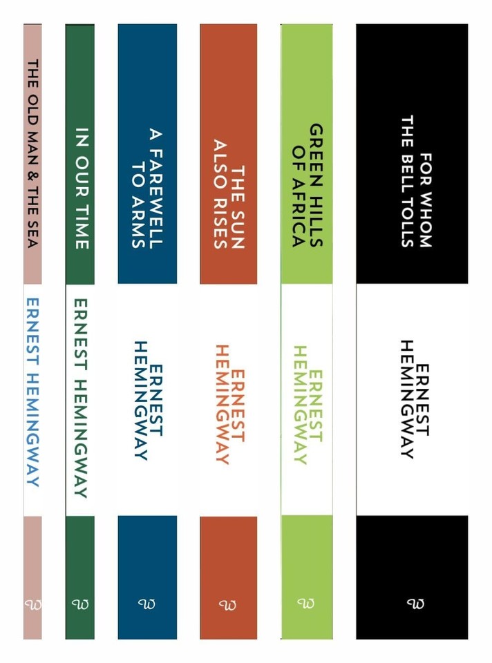 Ernest Hemingway Collection 6 book set by Ernest Hemingway NEW ...