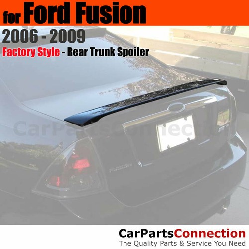 Primer ABS Rear Trunk Spoiler Wing with 3rd Brake Lamp For 06-09 Ford ...