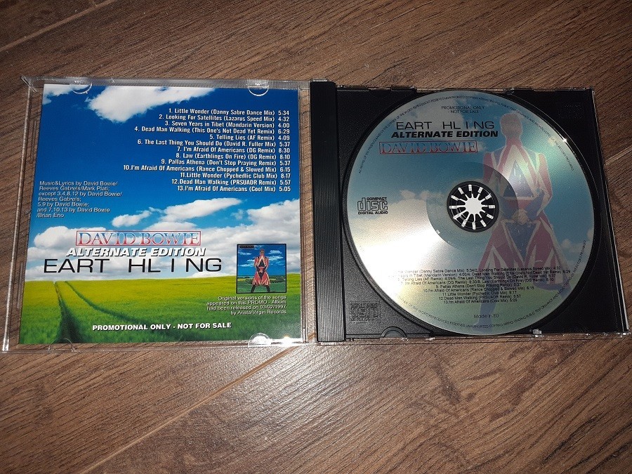 David Bowie - "EARTHLING" Alternate Edition Album CD | eBay UK