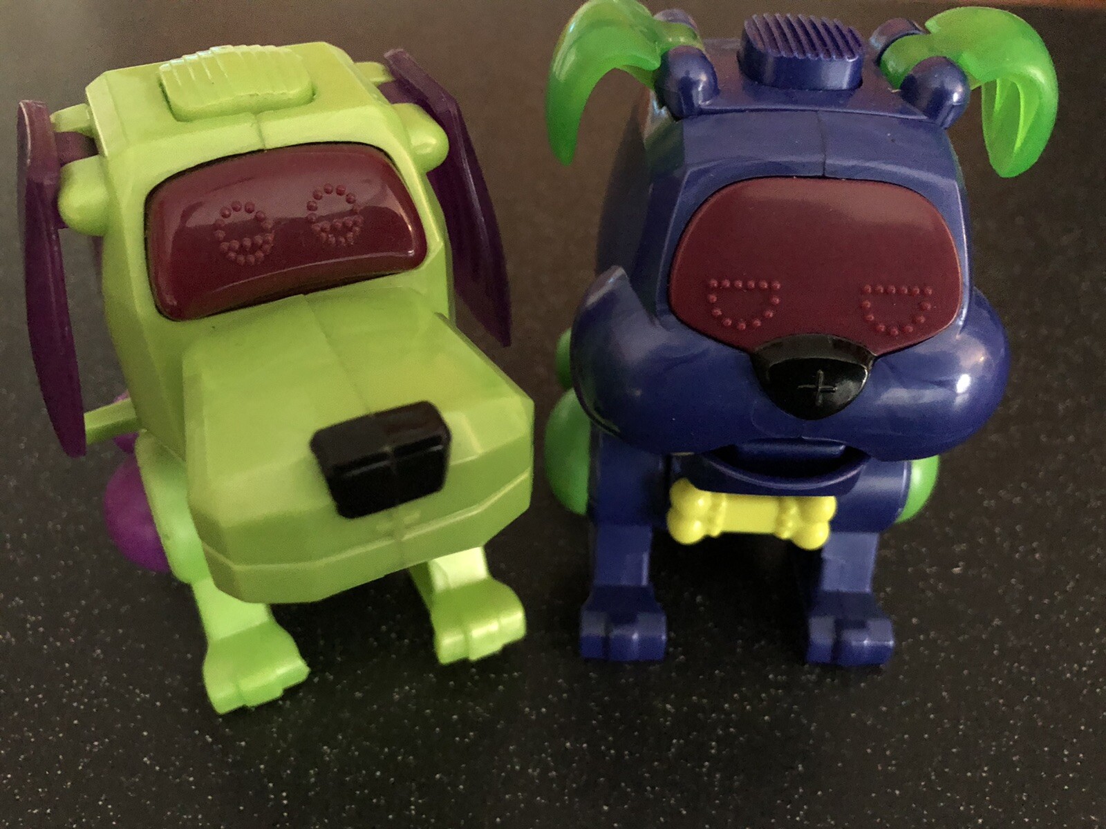 Two (2) McDonalds Happy Meal 2000 Sega Vintage Robo Chi Poo-chi | eBay