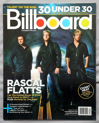 Billboard Magazine: August 25, 2007. Rascal Flatts on cover. | eBay