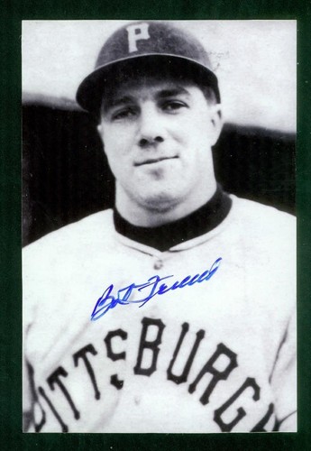 #0977, 4" x 6" Photo Card, Signed-Autographed, Bob Friend, Pittsburgh ...