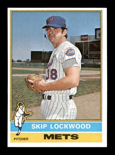 1976 Topps #166 Skip Lockwood Mets NEAR MINT *e5 | eBay