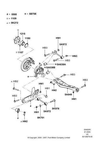 OEM Ford MOTORCRAFT Rear Wheel Hub HUB132 6l2z1109b for sale online | eBay