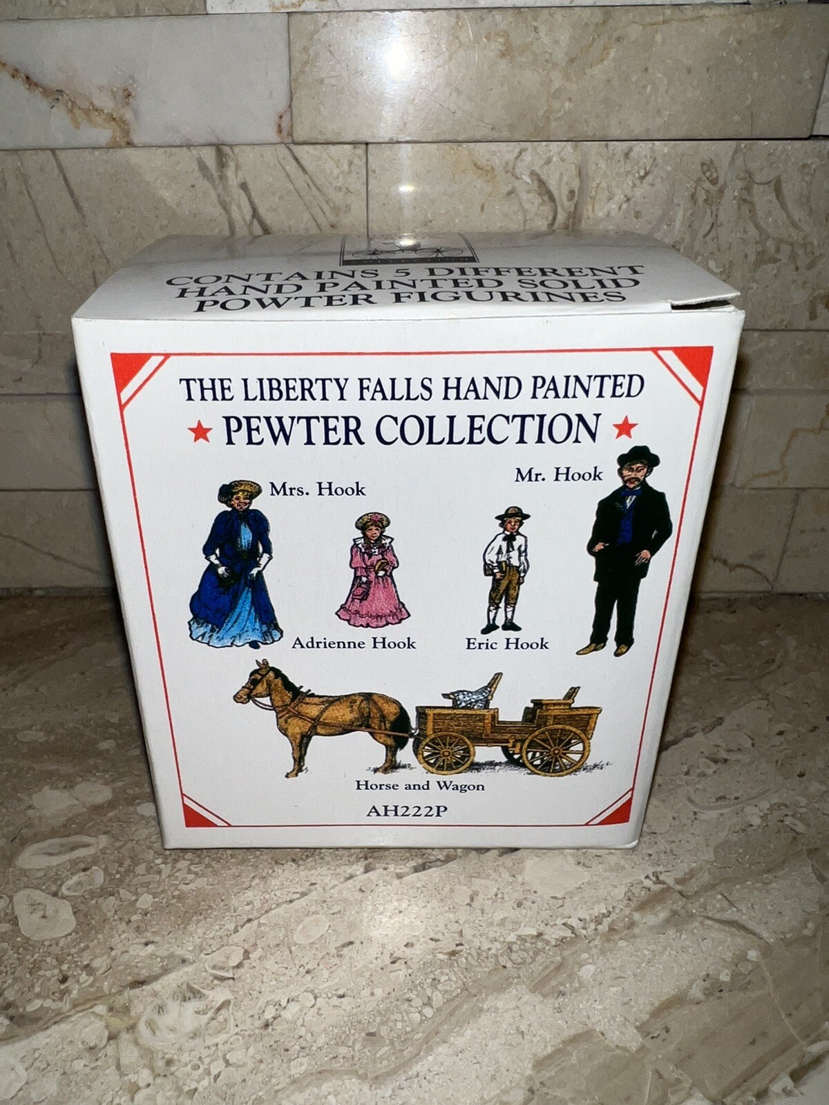 Liberty Falls Hand Painted Pewter Collection AH222P | eBay