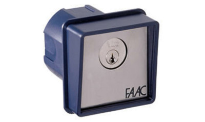 Faac T10 flush mounted key selector with 2 keys - catalogue number ...