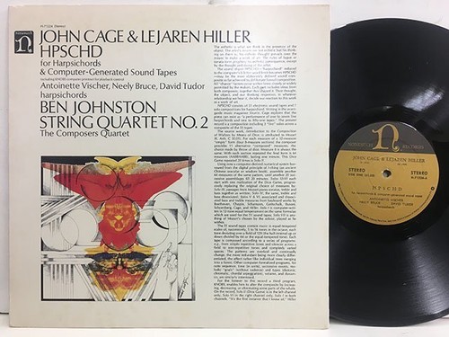 John Cage Lejaren Hiller Ben Johnston HPSCHD String Quartet No2 | eBay