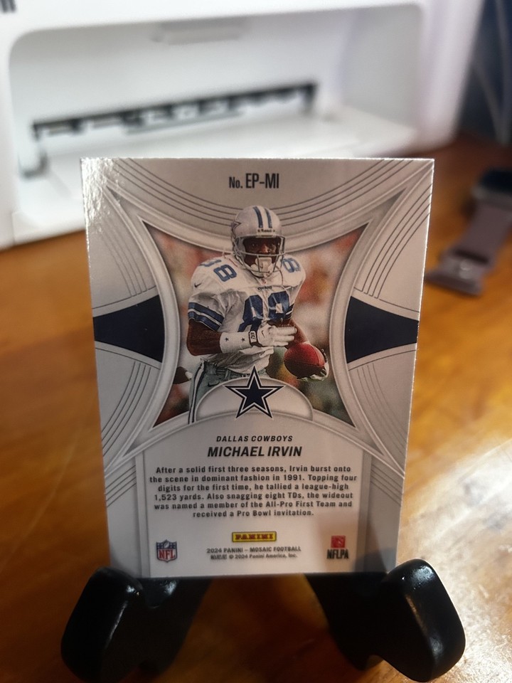 2024 Panini Mosaic - Epic Performers Michael Irvin #EP-MI | eBay