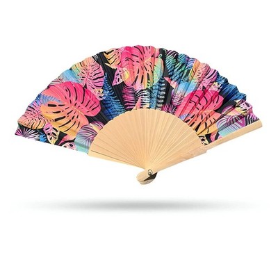 Tropical Jungle Hand Fan | eBay