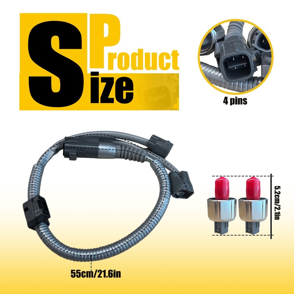 Knock Sensor For Toyota Camry RX300 Harnnes Lexus 00-07 V6 3.0/3.4L ...