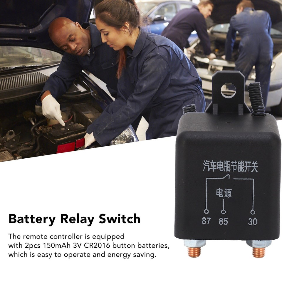 12V 200A Car Battery Breaker Wireless Remote Control Power Off Switch ...