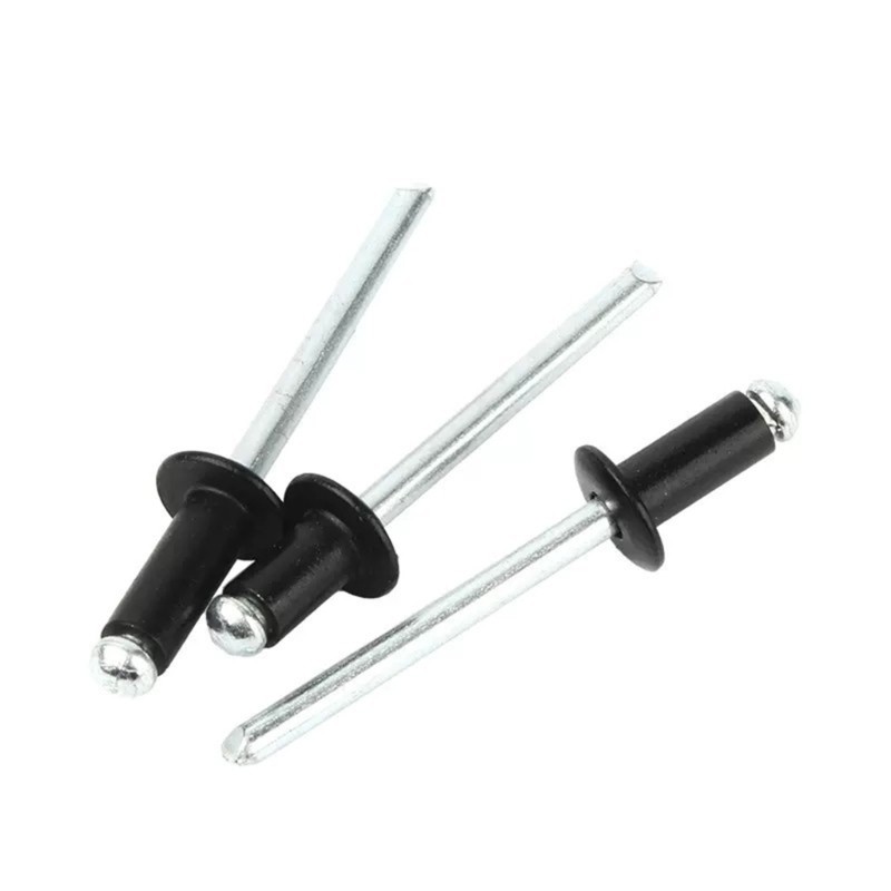 120Pieces Dome-Head Pop-Rivets Assorted Set Rivet-Kit Nail Pull For ...