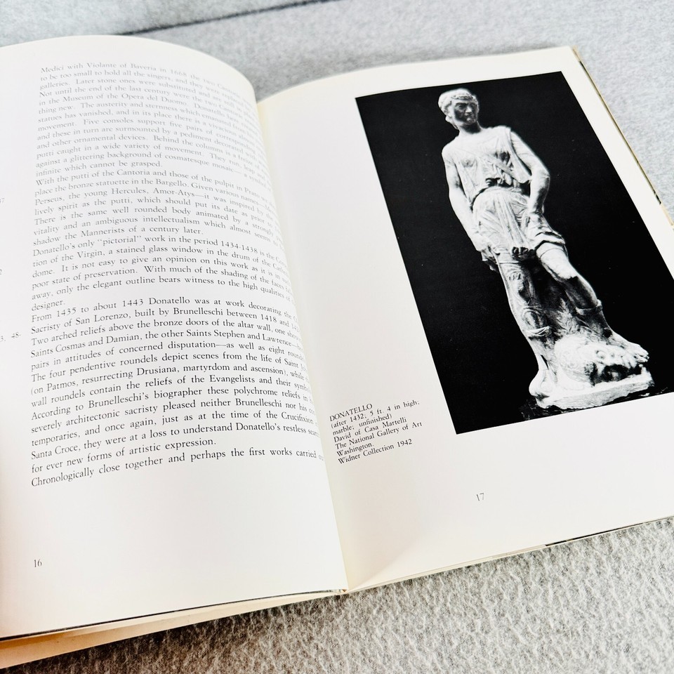 DONATELLO by G Gaeta Bertela An Art Guide Illustrated Book Vintage | eBay