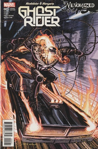 Ghost Rider Comic 5 First Print Cover B Venomized Variant 2017 Smith ...