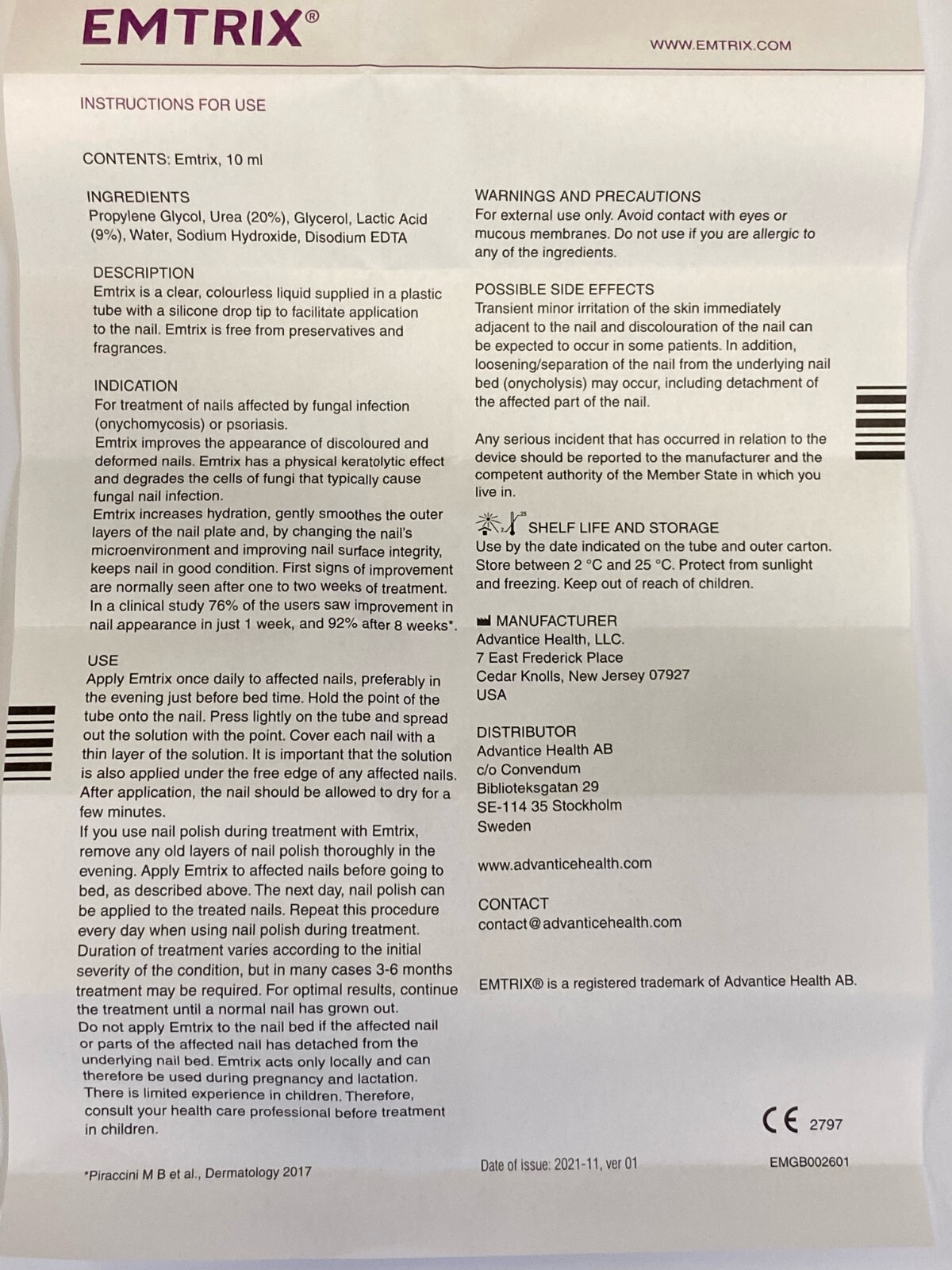 Emtrix Fungal Nail Treatment Cream for sale online | eBay