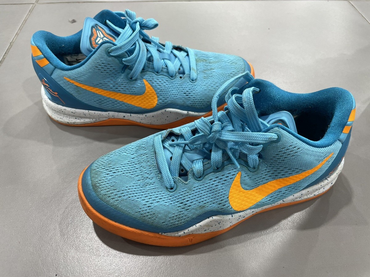Kobe 8 Orange And Blue