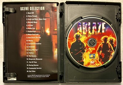 Ablaze (DVD) Ice T, Tom Arnold, Michael Dudikoff, Chapter Insert | eBay