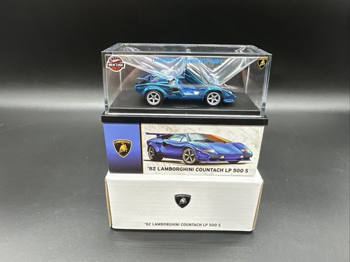 Hot Wheels RLC ‘82 Lamborghini Countach LP 500 S Blue Sealed Never ...