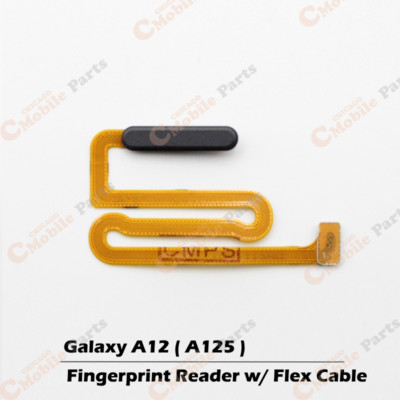 Galaxy A12 Power Button Fingerprint Reader Flex Cable (A125 / SM-A125 ...