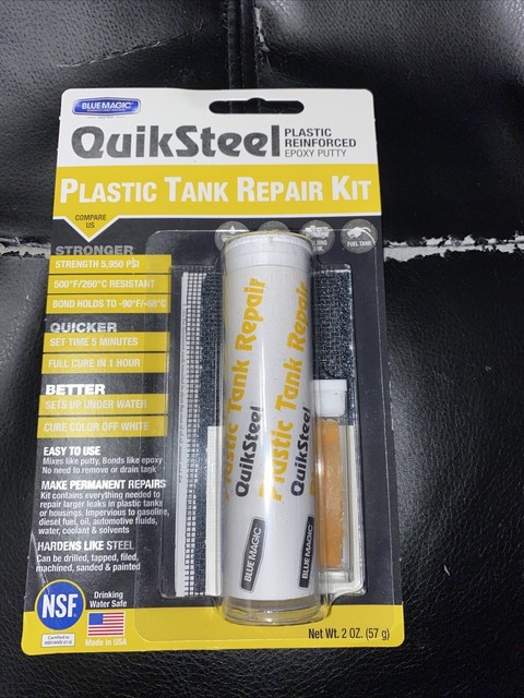 Blue Magic 6522K Quiksteel Plastic Tank Repair Kit for sale online | eBay