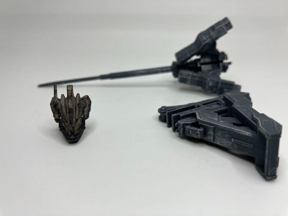 Armored Core Nightfall Steel Haze Weathring Painted SET 30MM BANDAI ...