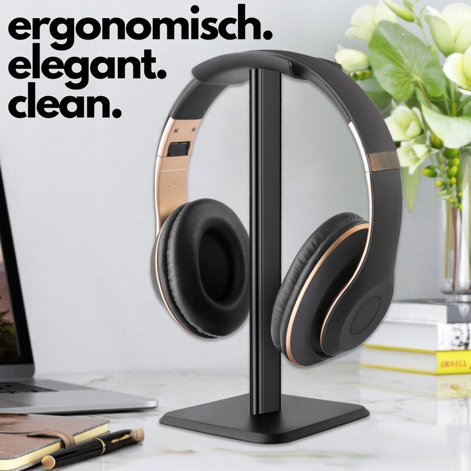 2X Kopfhörer Halterung Headset Halter Kopfhörer Ständer Aufsteller ...