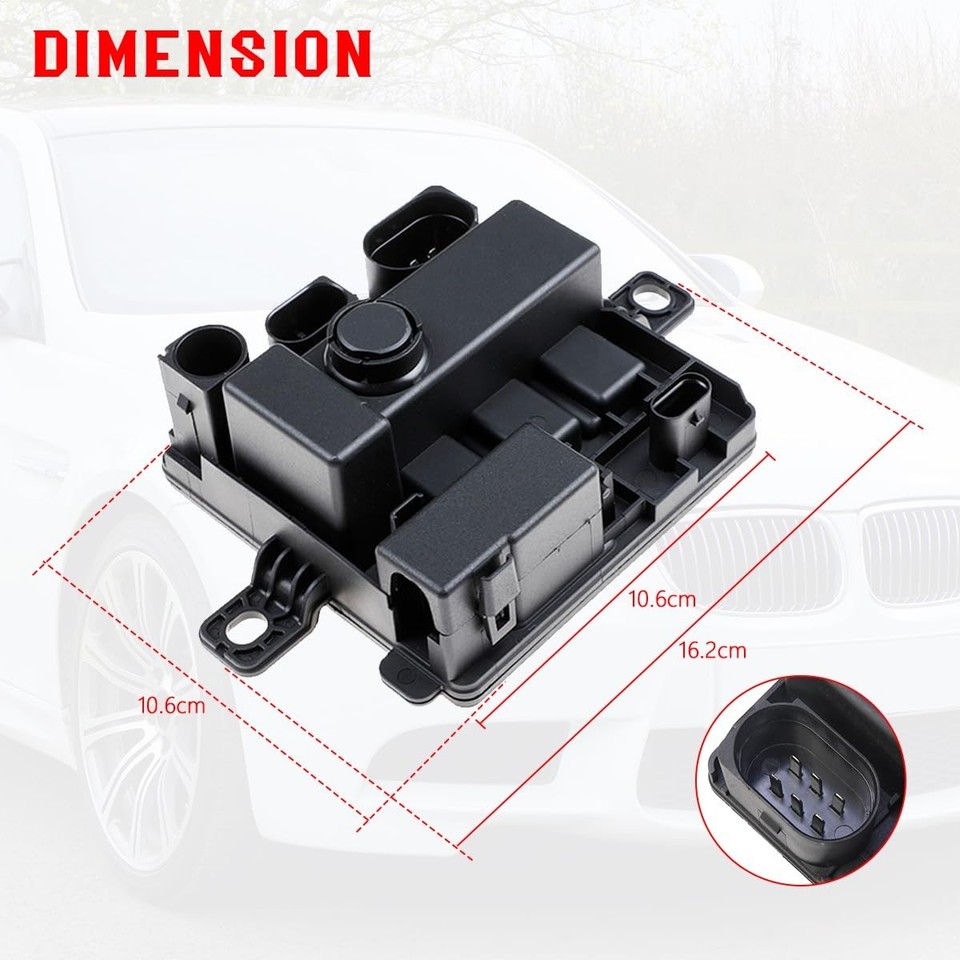 12637591534 Integrated Supply Module IVM For 2009-2019 BMW F20 F22 F87 ...