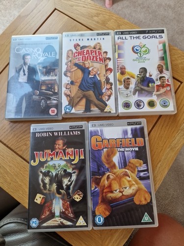 Selection of 5 PSP UMD VIDEOS | eBay UK