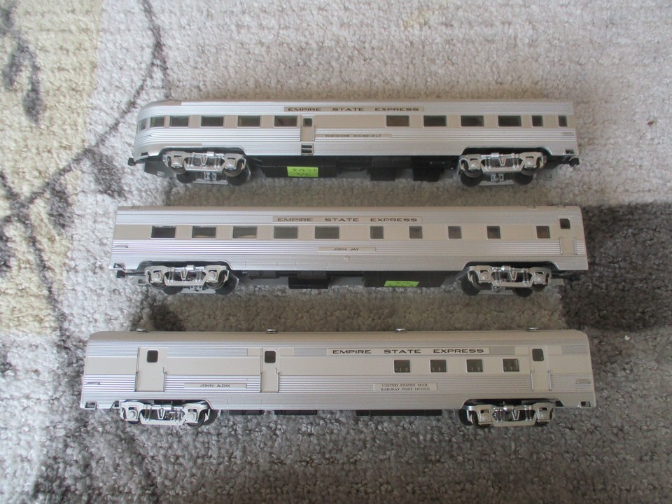 Amer Models NYC Empire Express Budd RPO, Diner and Observation Cars (8 ...