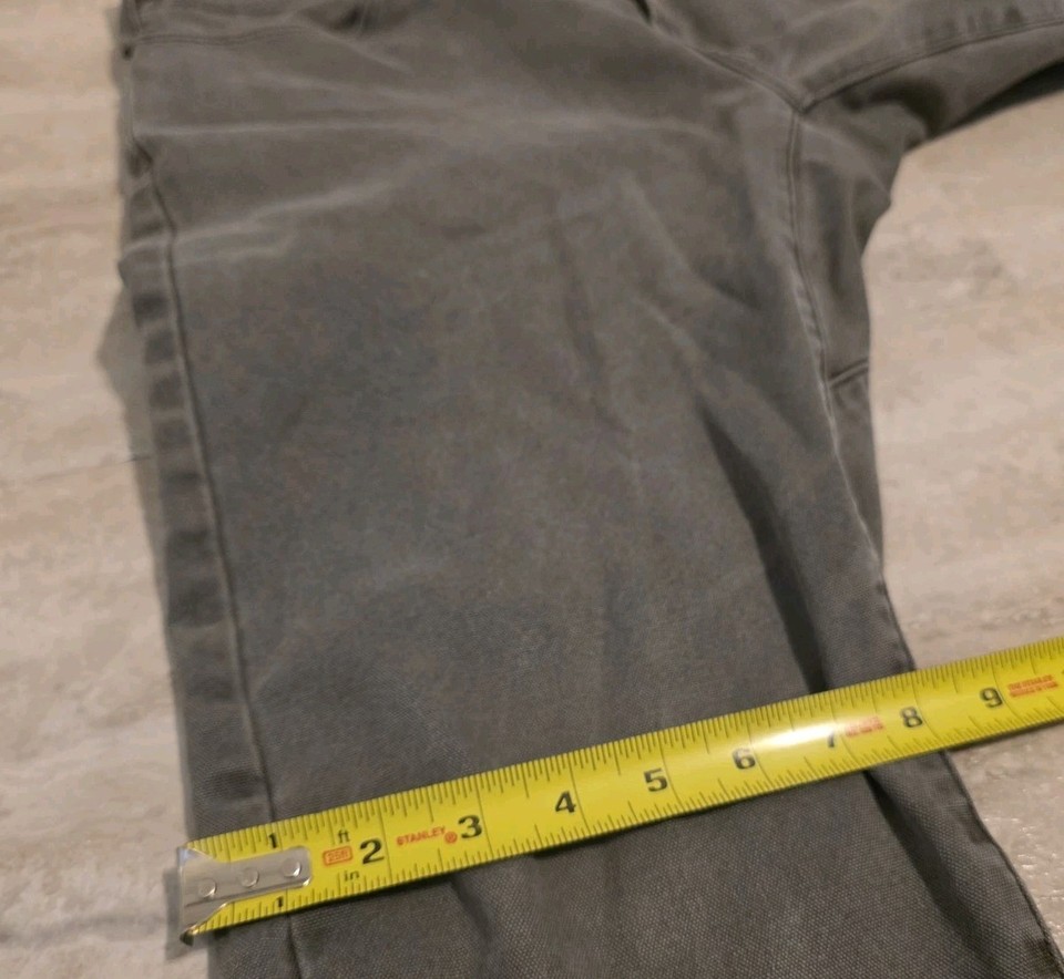 Proof Pants Mens 33x30 Grey Rover Stretch Canvas Huckberry Slim Fit ...