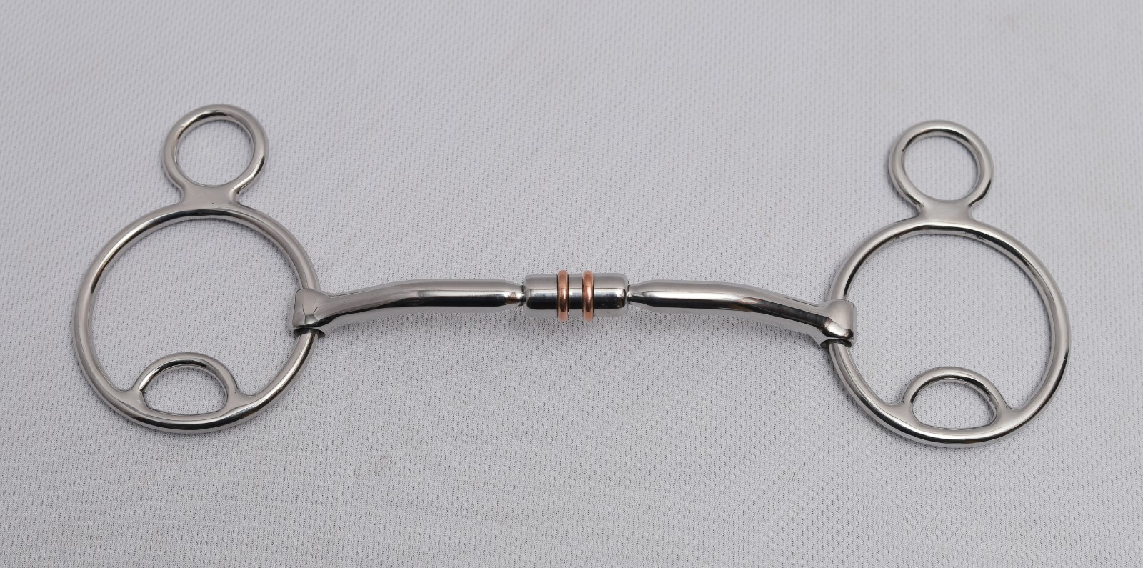 WILKIE COMFORT SNAFFLE HORSE BIT BEVAL BIT LOOSE RING BIT as Myler ...