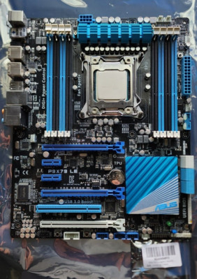COMBO - ASUS P9X79 LE LGA 2011 ATX + i7 4960X CPU + TPM 2.0 + 16GB RAM ...