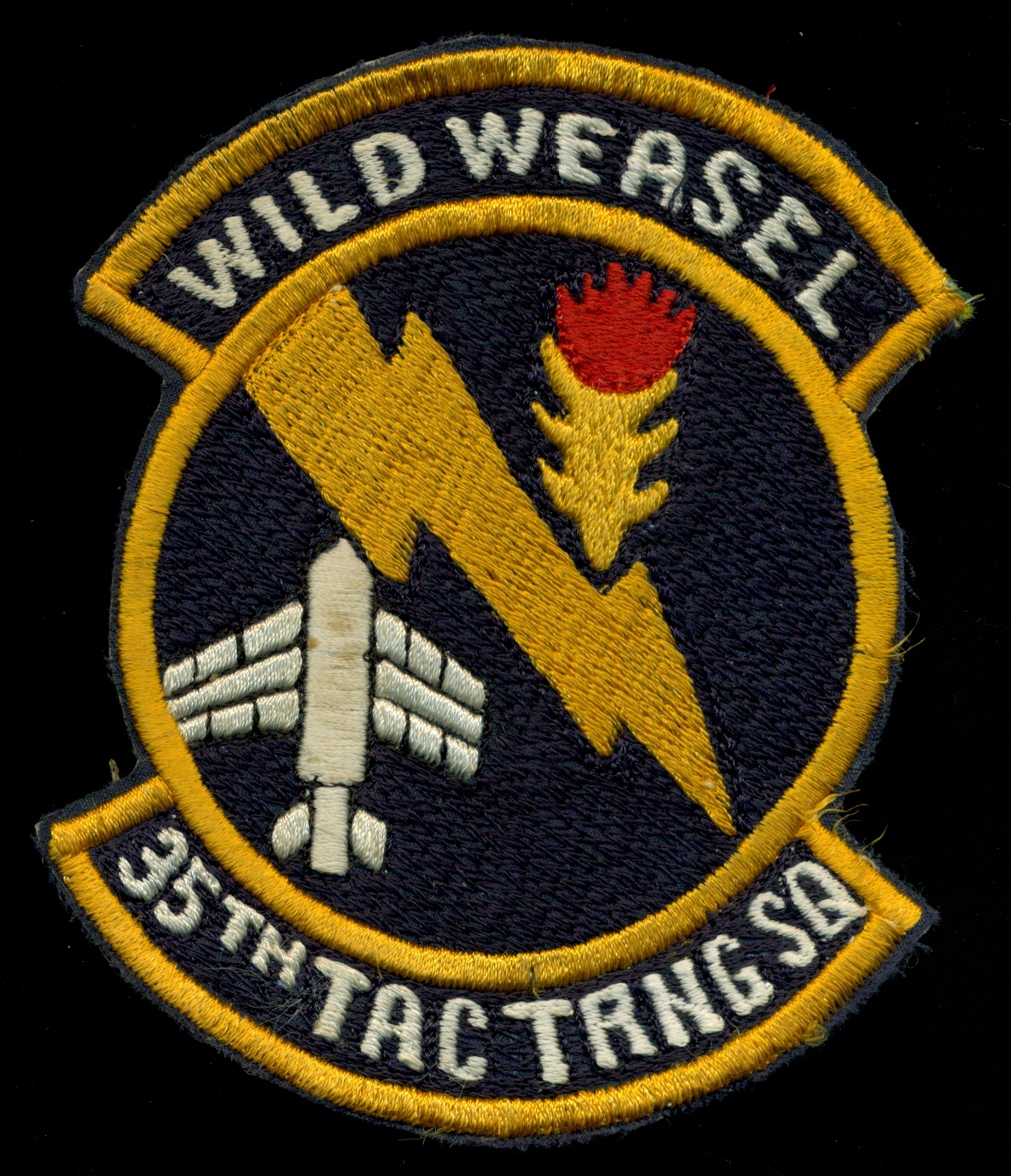 USAF 35th Tactical Training Squadron F-4 Wild Weasel Patch S-10 | eBay