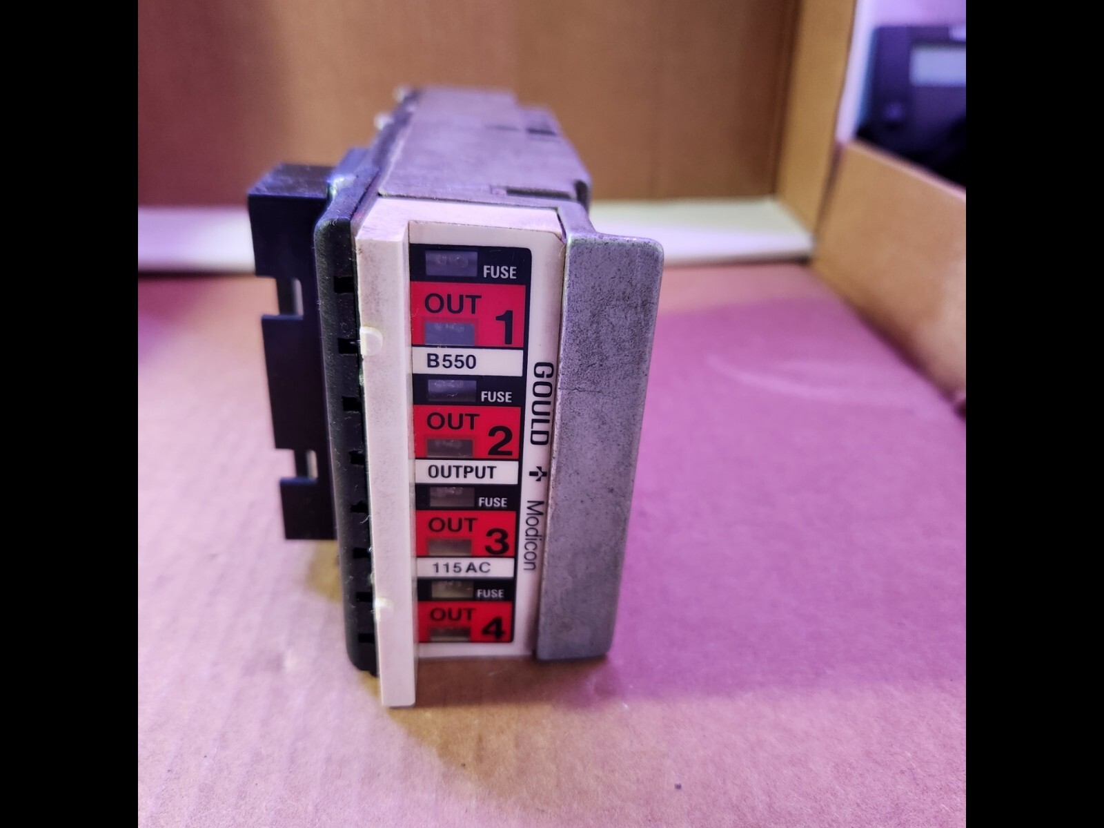 Gould Modicon 550 - PLC 115VAC Output Mod **USED** | eBay