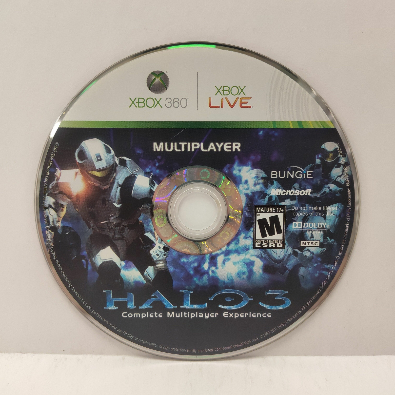 Halo 3 (Multiplayer Disc) Xbox 360 | eBay
