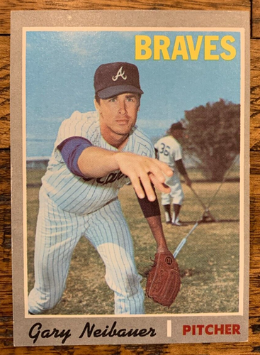1970 TOPPS BASEBALL GARY NEIBAUER #384 NRMT | eBay