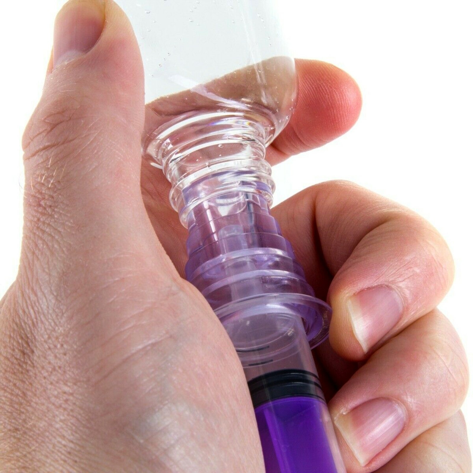 5 x ORAL FLUID MEDICINE 5ml SYRINGE Bottle Plug Baby/Children/Pets ...