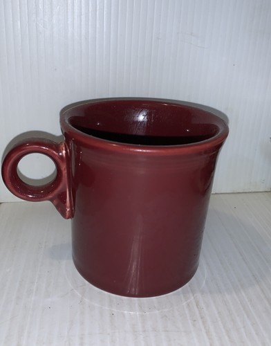 HLC Fiesta Mug Ring Handle Burgundy Plum | eBay