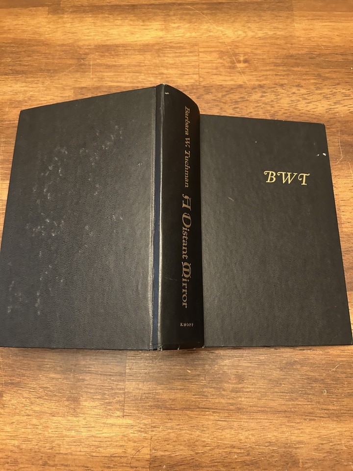 Vintage Collectible A Distant Mirror Tuchman Hardback Book 1978 720 ...