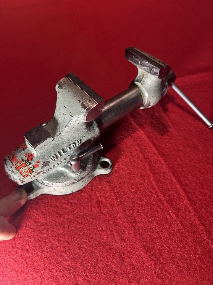 Wilson baby bullet vise 2" RAISED ANVIL Early model RARE collectable | eBay