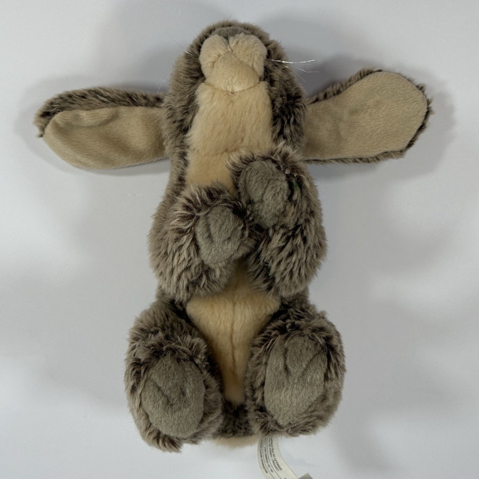 Toys R Us Tan Brown Lop Ear Bunny Rabbit 9" Floppy Plush 2012 Easter ...