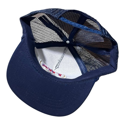 TWA Trans World Airlines Retro LOGO Blue Rope SnapBack Trucker Hat Cap ...