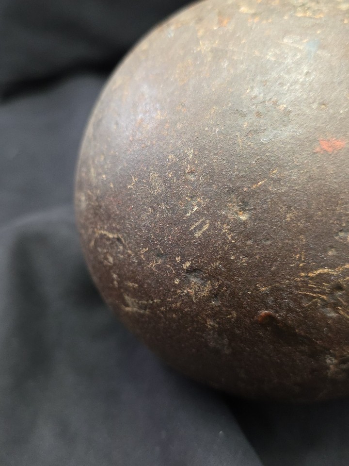 Antique Cannonball Civil War, War Of 1812, Revolutionary War? 15 Pound ...
