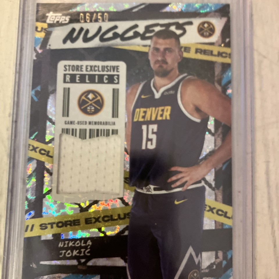 2025-26 Topps Nikola Jokic BLACKOUT /50 TARGET BLACK FRIDAY | eBay