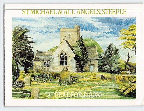 Postcard St. Michael & All Angels Steeple Appeal for £)10,000 | eBay