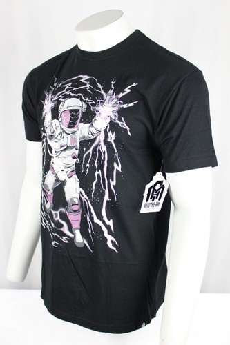 Into The Am Men's Astronaut Moon Man Lighting Short Sleeve T Shirt ...