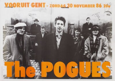The Pogues 1986 Belgian A1 Poster | eBay